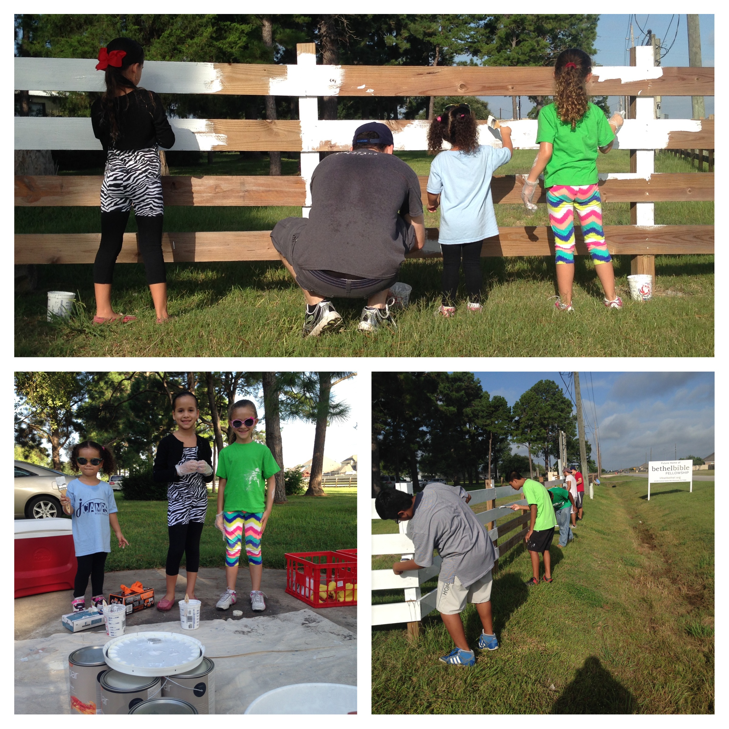 Whitewashing a Fence | Go Beyond